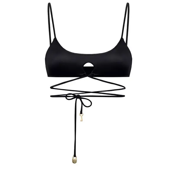 BIANCA RESORTWEAR Romi Bikini Top - Black