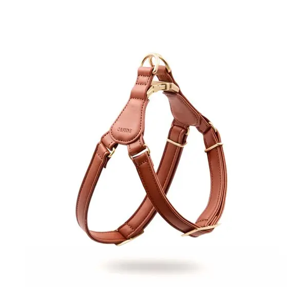 CAFIDE Harness Vegan Leather Step In Jala - Brown