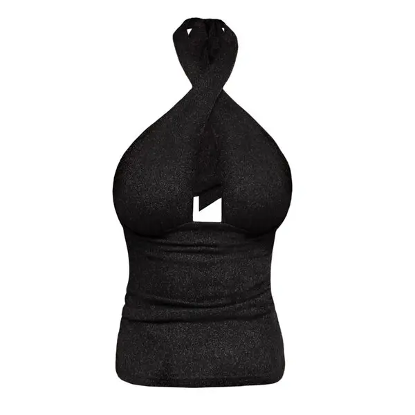 KIKKI-G SWIMWEAR Rose Tankini - Black