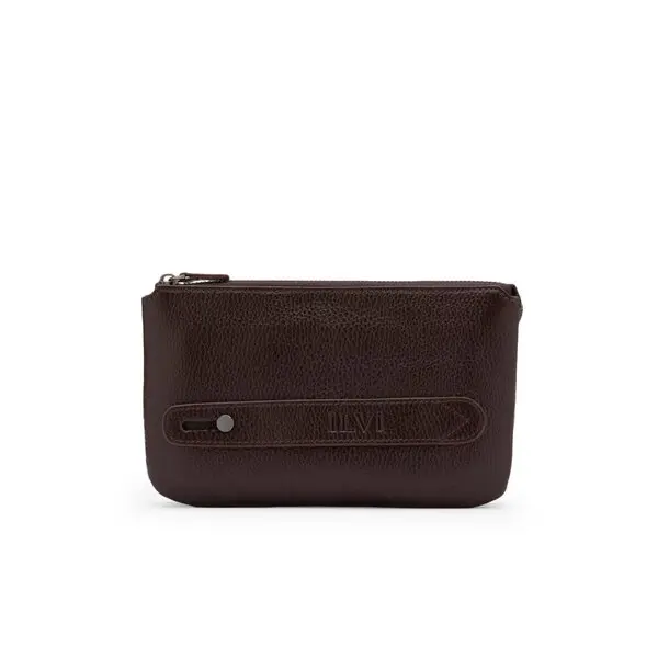 ILVI Cruz Floater Leather Handbag - Brown