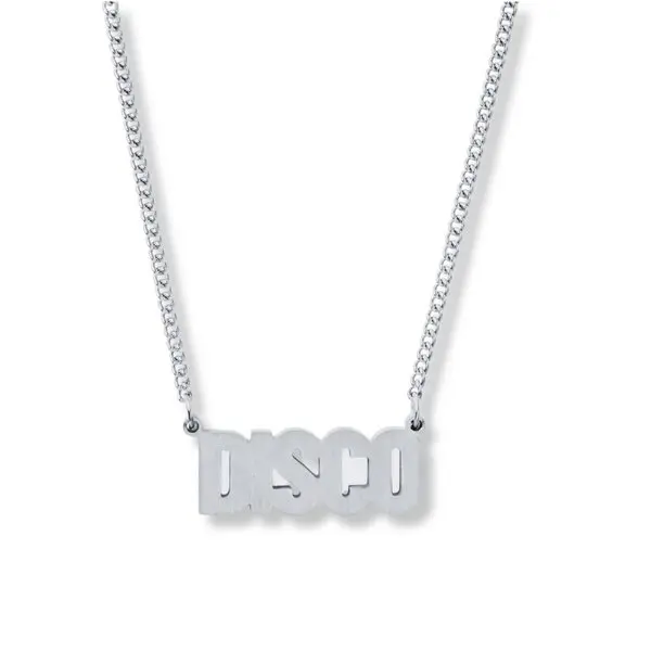 HOOPS + CHAINS LDN Disco Chain - Silver