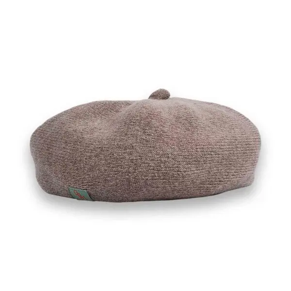 OTTO & SPIKE Neutrals / Beanies Marlene Beret Brush - Brown
