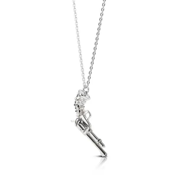 KASUN LONDON Gun Pendant - Silver