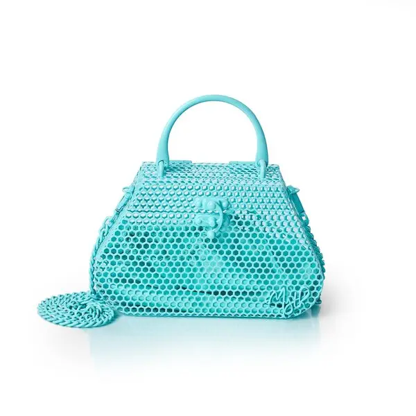 MYTH HOUSE Blue / Green Awuraba In Aqua Handbag - Blue/green