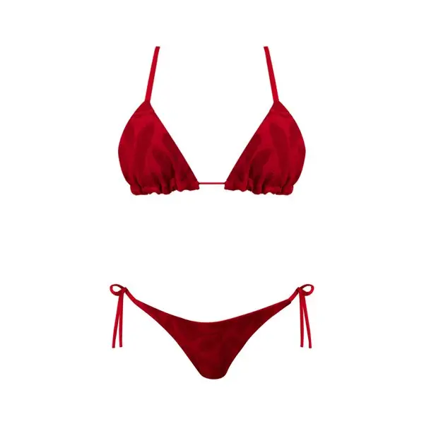 NUR KARAATA Louisa Bikini - Red