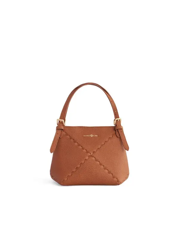 ORANGE CUBE Dusk Mosaic Mini Tote - Brown