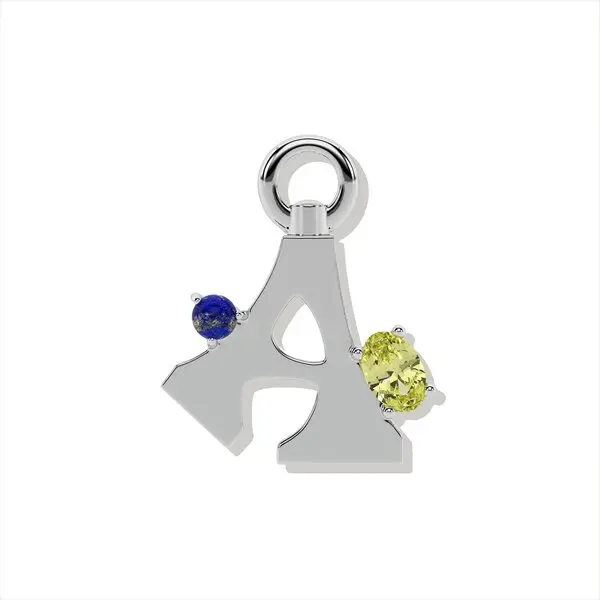 ONI Amare Letter Charm - Silver