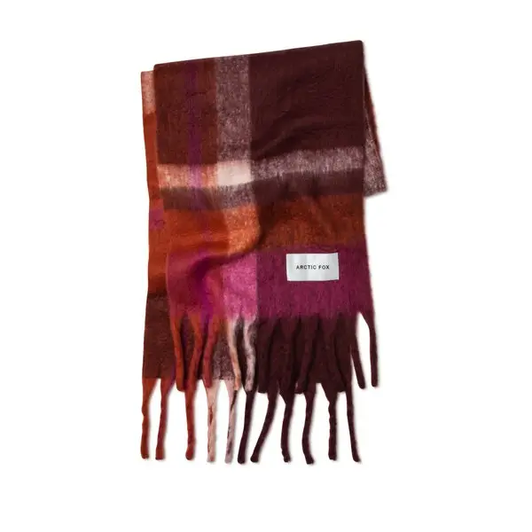 ARCTIC FOX & CO. The Stockholm Scarf Autumnal Falls - Red