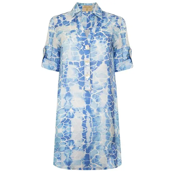 SOPHIA ALEXIA Pebbles Beach Shirt - Blue