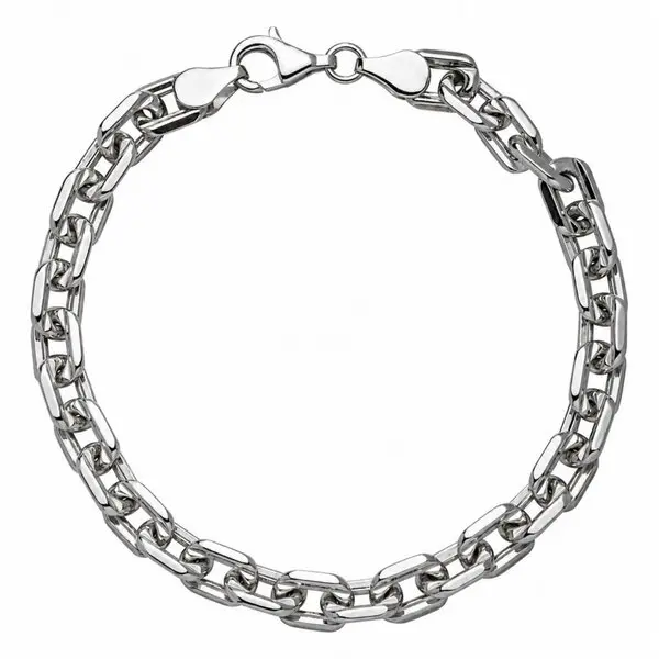 BELINDA JEWELZ Chain Link Bracelet - Silver