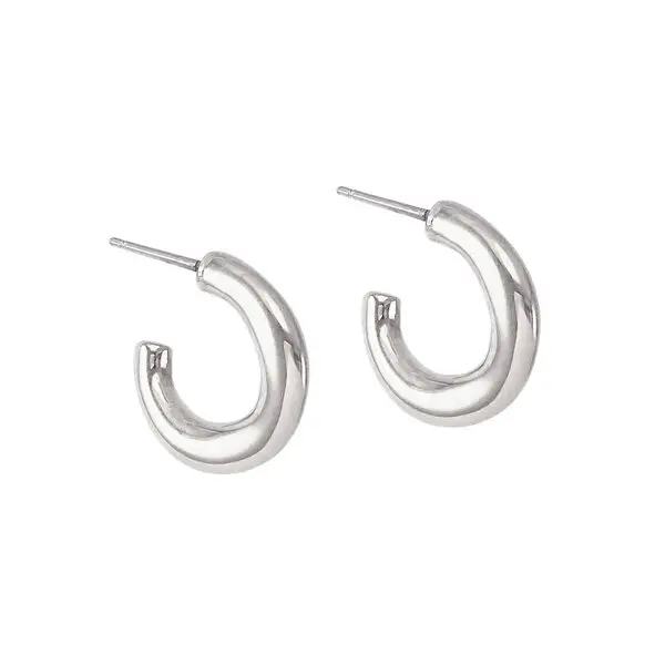 BIKO Rio Hoops Small - Silver