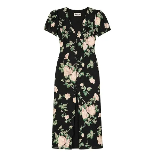AVANI APPAREL Dress Saule - Black