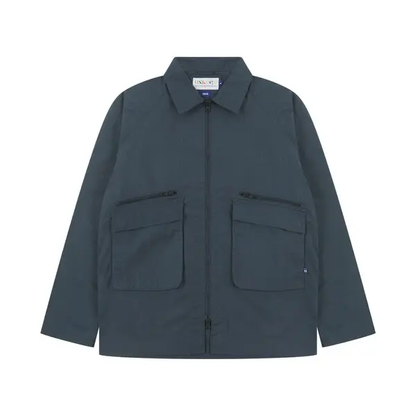 USKEES Ripstop Field Jacket Berry - Blue