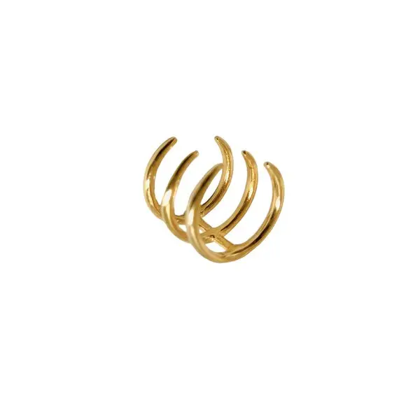 AKI ROC JEWELRY The Hug Midi Ring - Gold