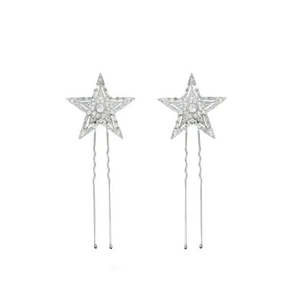 STEPHANIE BROWNE AUSTRALIA Venus Star Pin Set - Silver