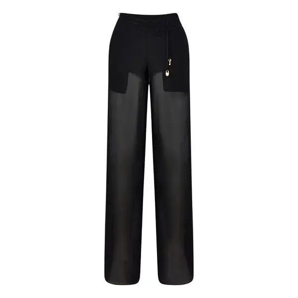 BIANCA RESORTWEAR Paloma Trousers - Black