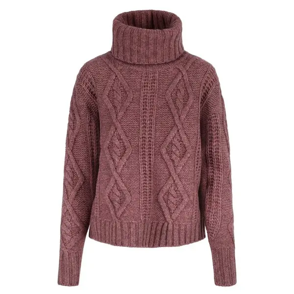 TIRILLM Cornelia" Chunky Cable Knitted Sweater Melange