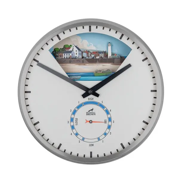 BRAMWELL BROWN CLOCKS Tide Clock Cloudy