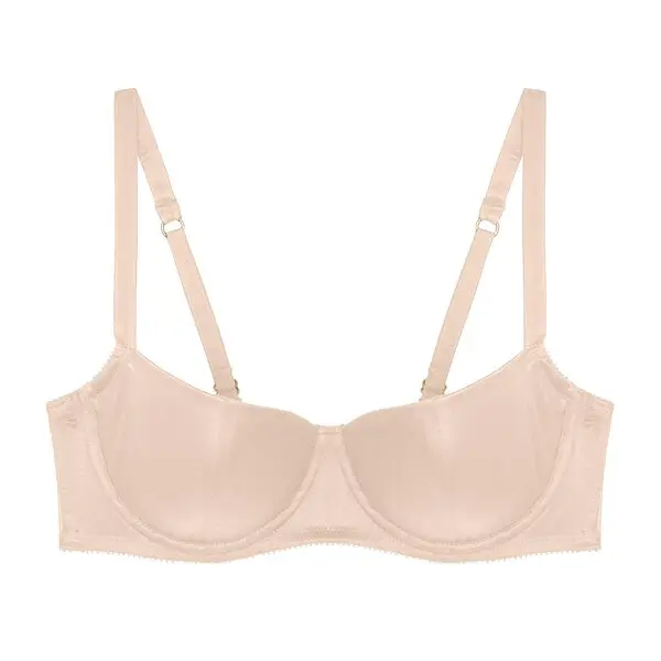 JOURNELLE Iris Low Balconette Bra Delicate - Pink