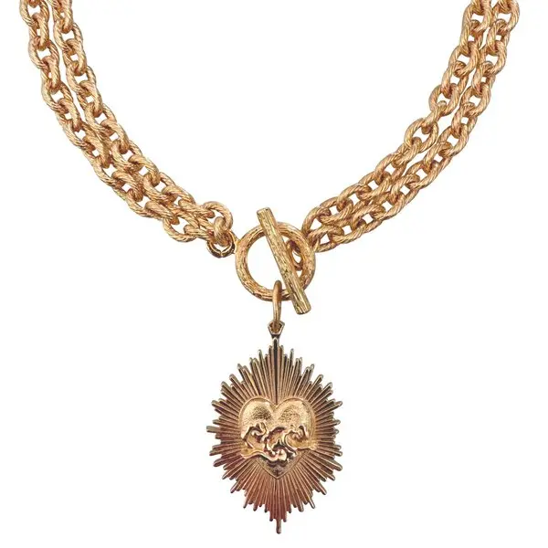 IN CAUDA VENENUM Vayu Necklace - Gold
