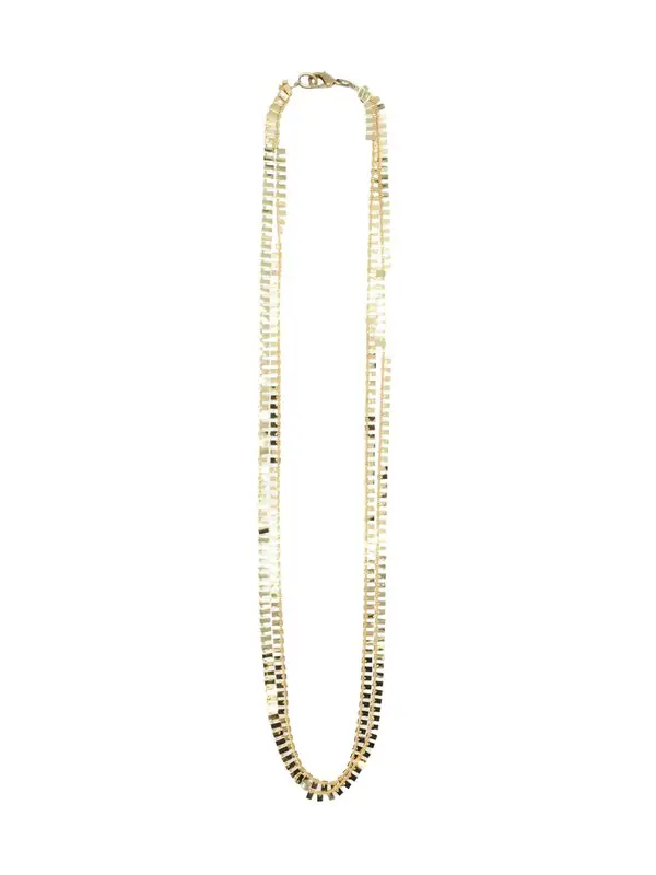 SITA NEVADO Plated Brass Double Strand Necklace - Gold