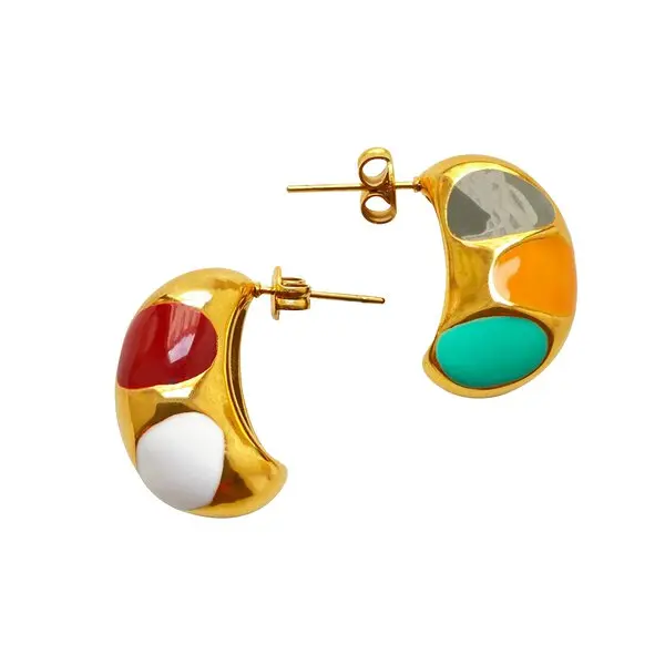 SMILLA BRAV Marianne Earrings - Gray