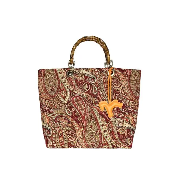 RUJ HERITAGE Picnic Bag Jacquard - Red