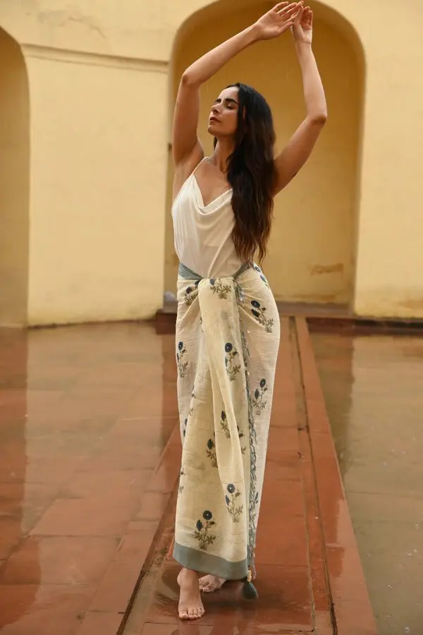 LIMINAL Myra Sarong - Blue