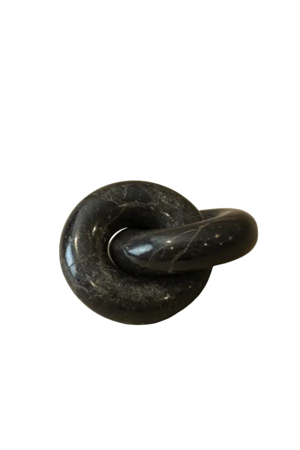 Botanical Boys Marble Chain Link - Black