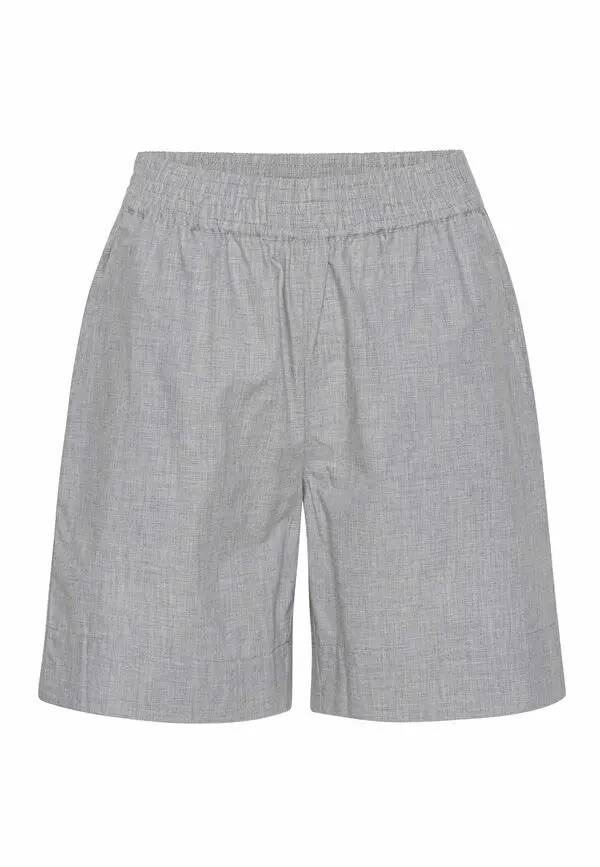 GROBUND Naomi Short In Melange - Grey