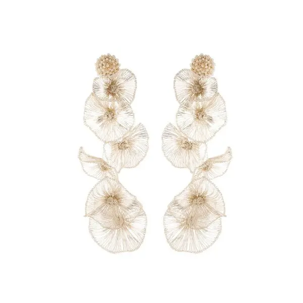 STEPHANIE BROWNE AUSTRALIA Poppy Chandelier Earrings - Silver