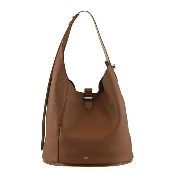 PUGNETTI PARMA Mami Bag Steel Sugar - Brown