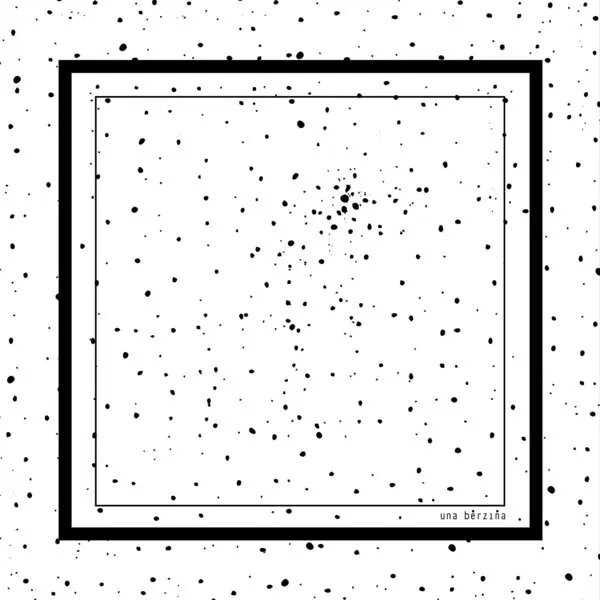 UNA BERZINA Black / White White Printed Polka-dot Scarf - Black/white