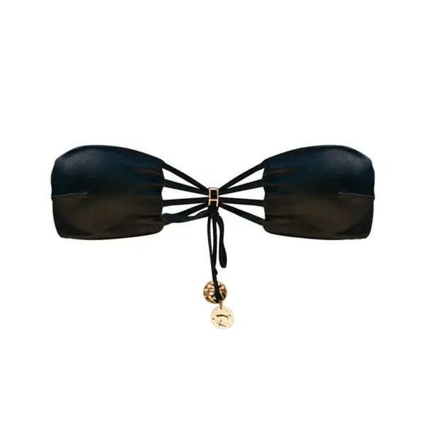 IVY SWIMWEAR Fairie In Midnight Bikini Top - Black