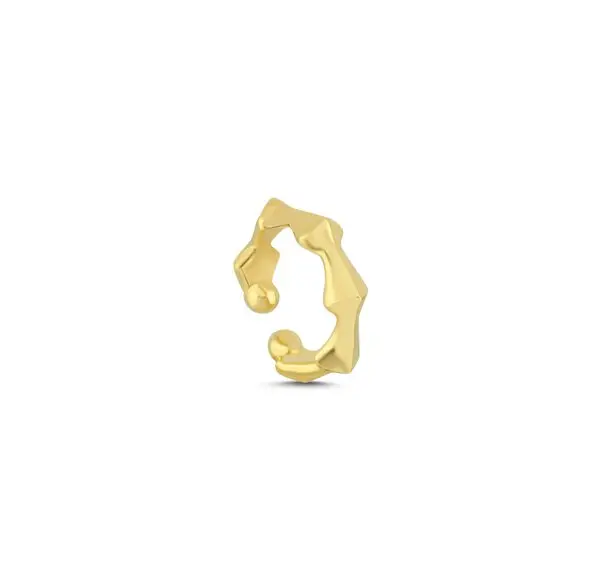 Mishka Nimble Lip And Ear Cuff - Gold