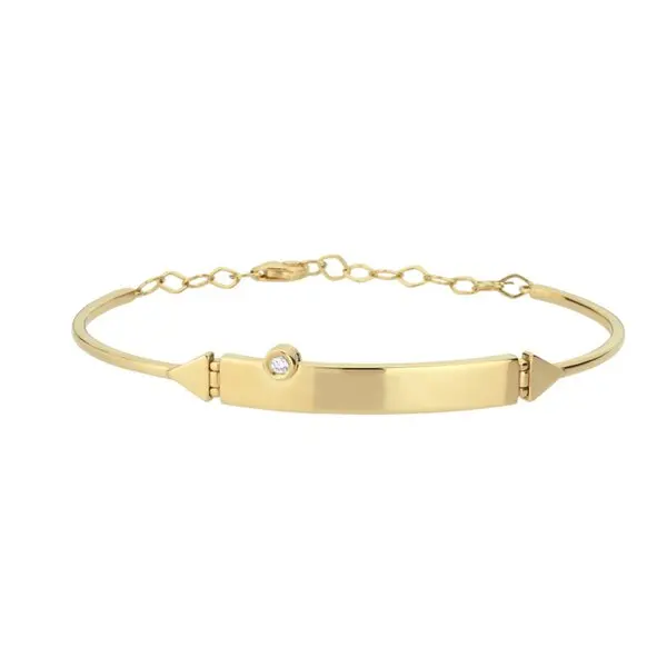 DIME TRIBE Plate Bracelet - Gold