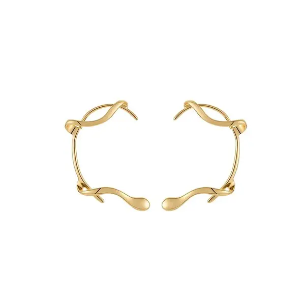 OUTOFOFFICE Modern Ear Cuff Luxe - Gold