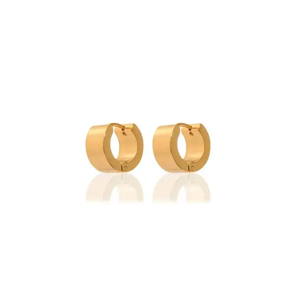 A WEATHERED PENNY Vera Hoops - Gold