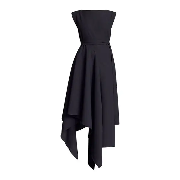 MEEM LABEL Tolson Asymmetric Dress - Black