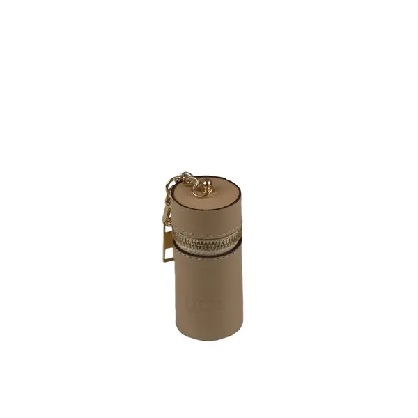 F3ROG BY RANA Neutrals Nude Lipstick Case Keychain - Brown