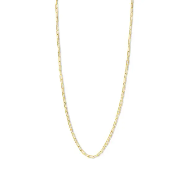 ESTERAH Fine Link Chain Necklace - Gold