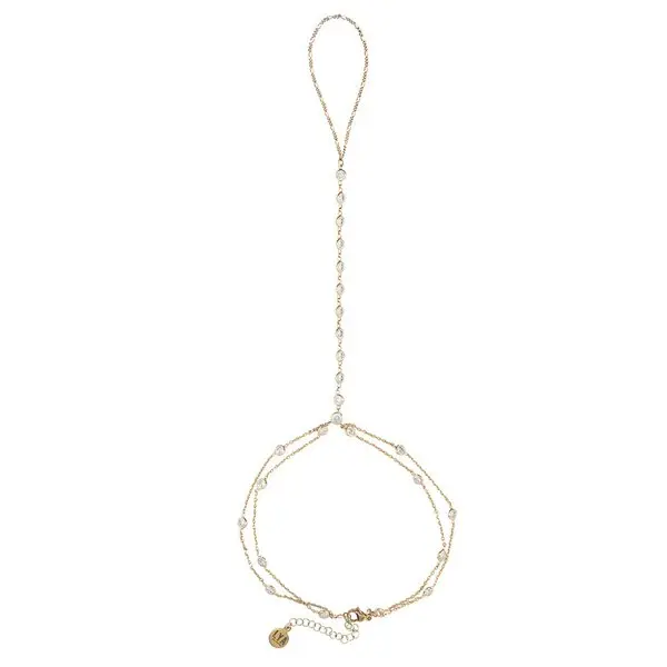 LYA SOUL JEWELRY Neutrals Calypso Foot Chain - Gold