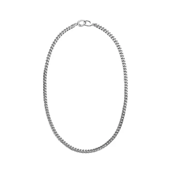 ONI Baby Cuban Link Choker - Silver
