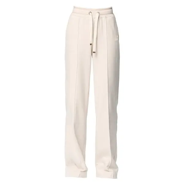 OTTHIE Neutrals Wide-leg Cosy Knitted Trousers - Beige
