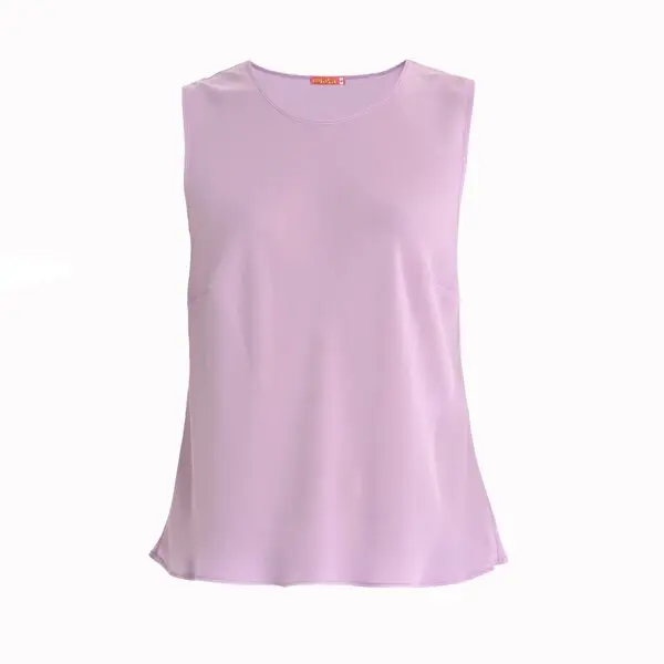 LALIPOP DESIGN Layered Chiffon Lilac Blouse - Purple