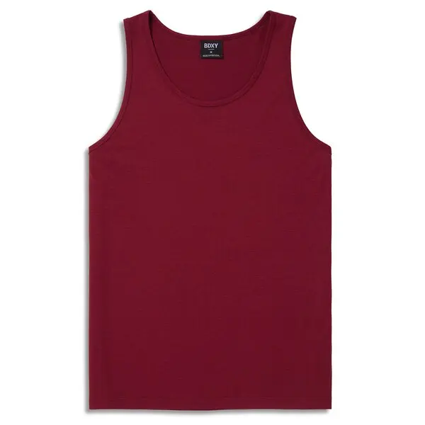 BDXY STUDIO The Stunt Vest Burgundy - Red
