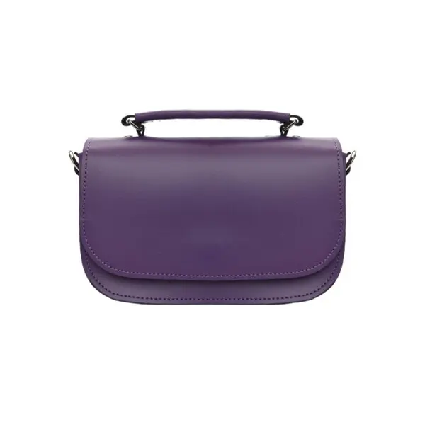 ZATCHELS Aura Handmade Leather Bag - Purple