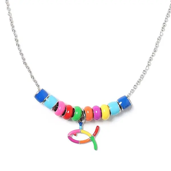 PINNOLE Nel Blu Dipinto Di Blu Necklace - Gray