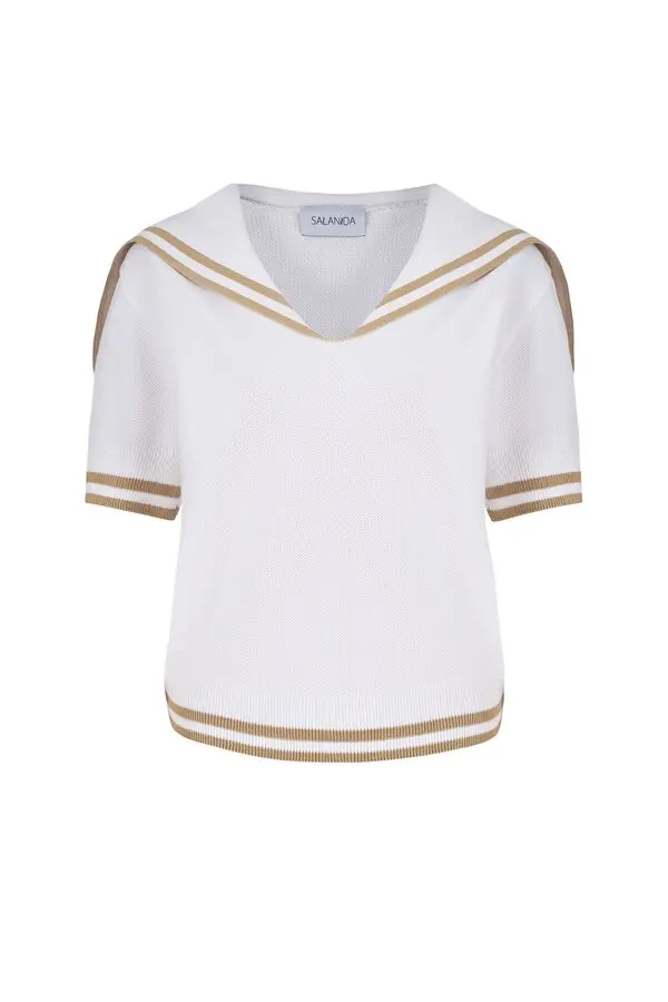 SALANIDA Vento Sailor Top - White