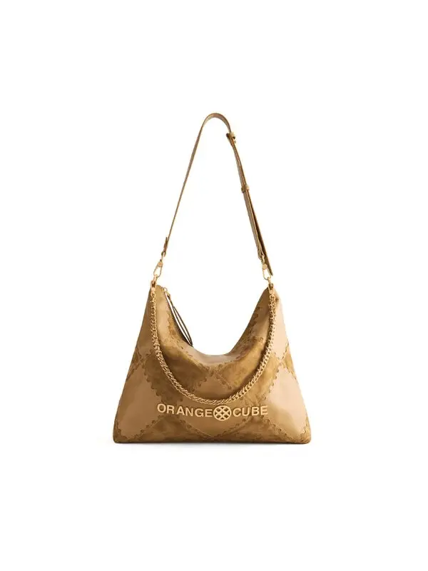 ORANGE CUBE Metropolitan Crossbody Bag Honey - Brown